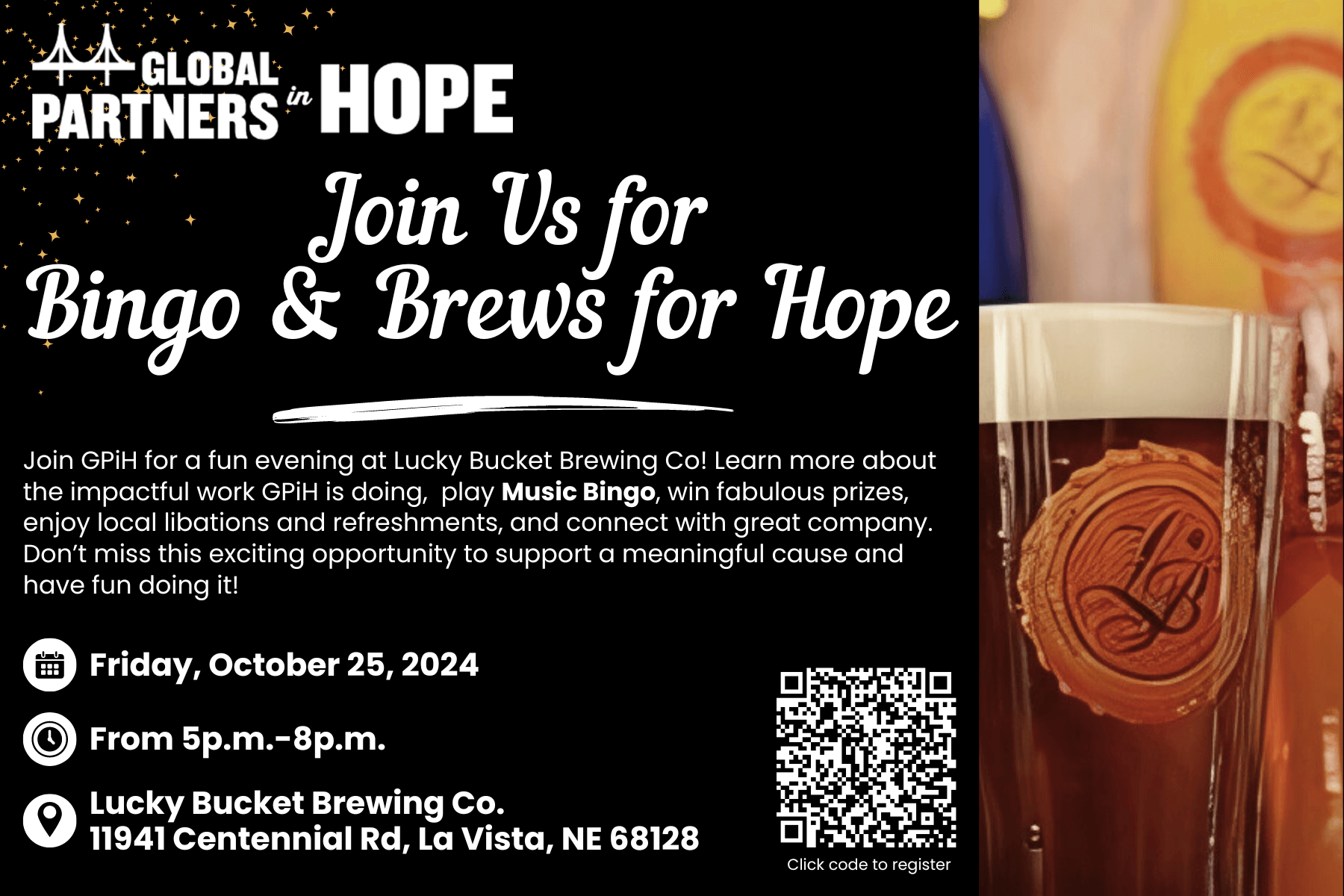 Bingo and Brews for Hope | Midlands African Chamber, Inc.